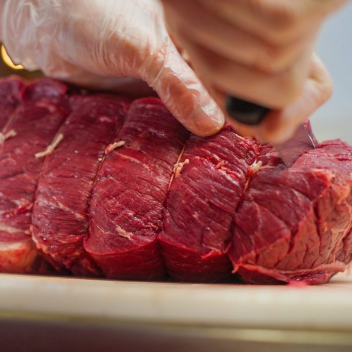 Garlic Herb Roasted Baron of Beef - Meridian Farm Market