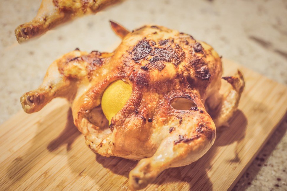 Goat Cheese Stuffed Frying Chicken